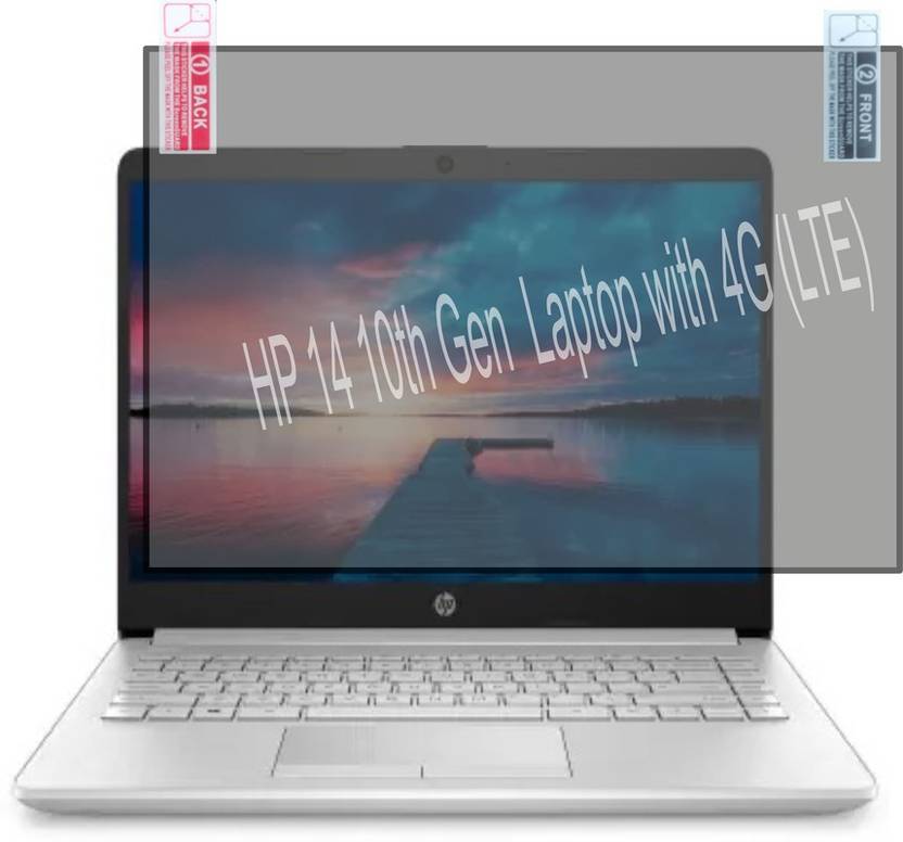Levoti Edge To Edge Tempered Glass for HP 14 10th Gen with 4G (LTE) 14 ...