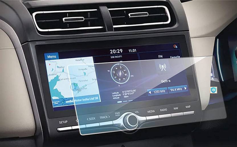 PROTECTERR Screen Guard for HYUNDAI CRETA 2020 (10.25 Inch) FACELIFT ...