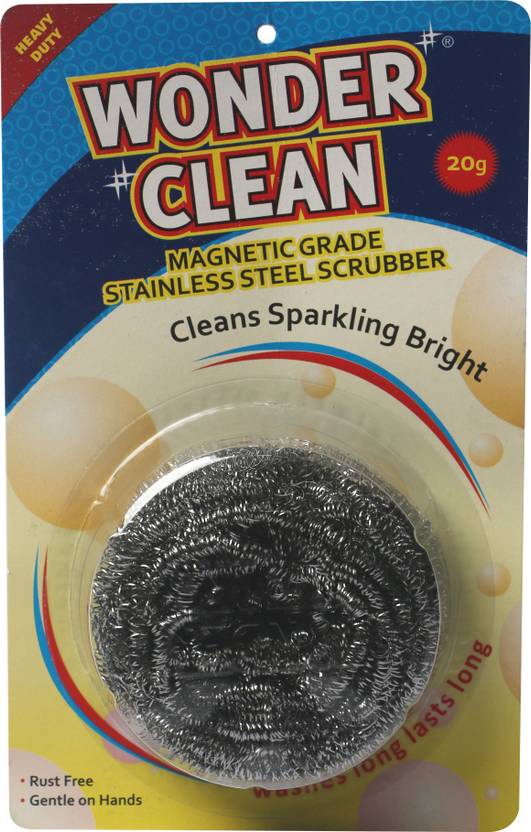 WONDER CLEAN Stainless Steel Scrubber 20g Stainless Steel Scrub Price ...