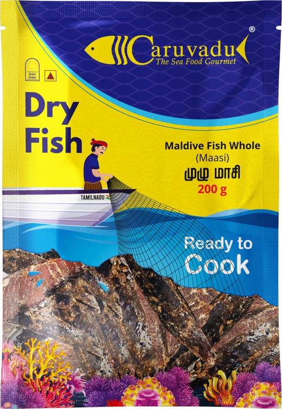 caruvadu Maldive fish Whole 200gm Clean 200 g Price in India - Buy ...