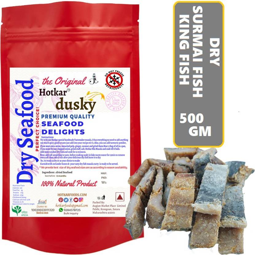hotkar Seerfish / King fish / Surmai / 500gm Slices 500 g Price in ...