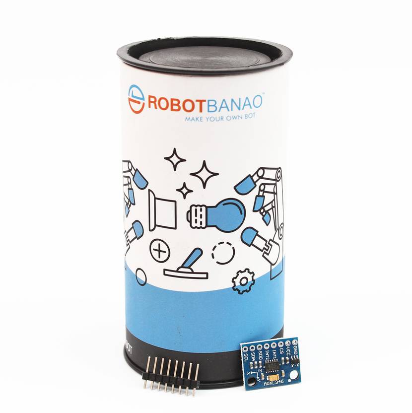 Robotbanao ADXL345, Triple-Axis Accelerometer Gyroscope Sensor with Digital I2C SPI Module ...