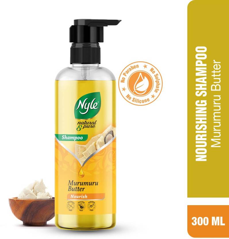 Nyle Natural & Pure Nourish Shampoo,Paraben & Sulphate Free,With ...