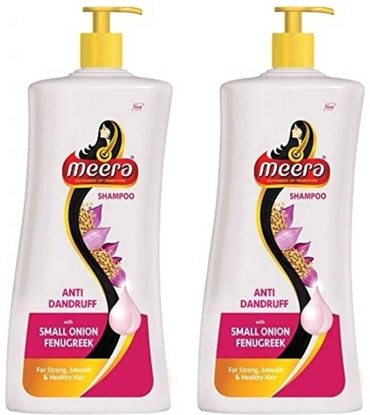 Meera Anti Dandruff Shampoo, 650ml X Pack of 2 - Price in India, Buy ...