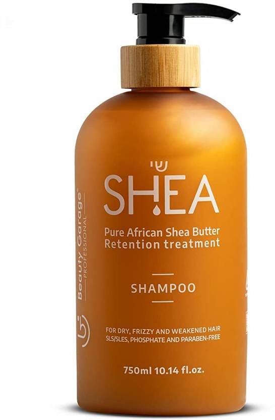 Beauty Garage Pure African Shea Butter Retention Treatment Shampoo ...