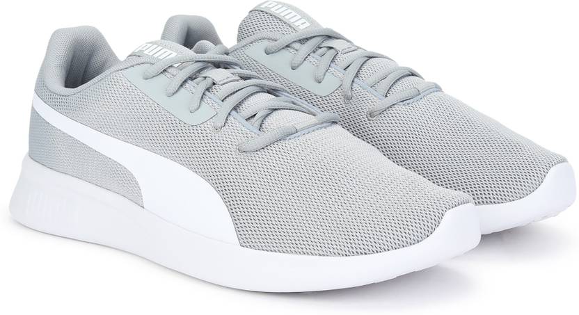 PUMA Quarry-White Running Shoes For Men - Buy PUMA Quarry-White Running ...