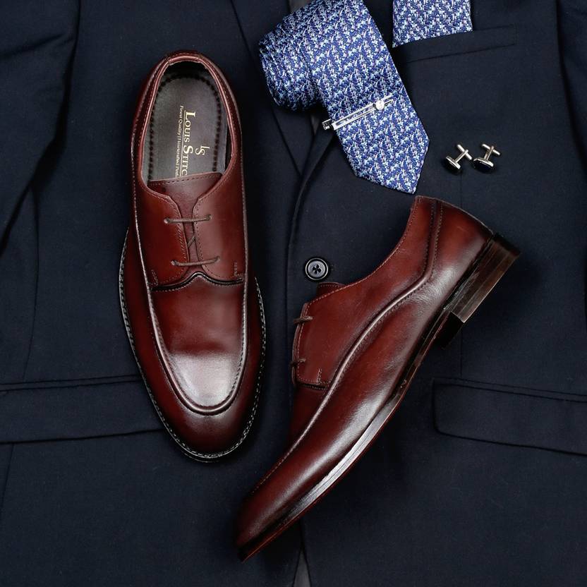 LOUIS STITCH Lace Up For Men - Buy LOUIS STITCH Lace Up For Men Online ...