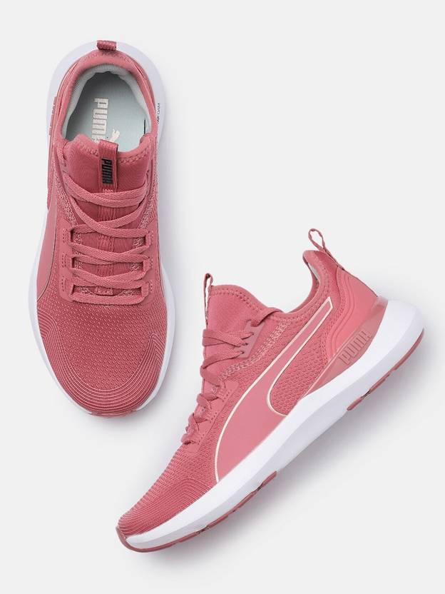 PUMA Puma Women Mauve Mesh Pure XT Moto Lightweight Training Shoes ...