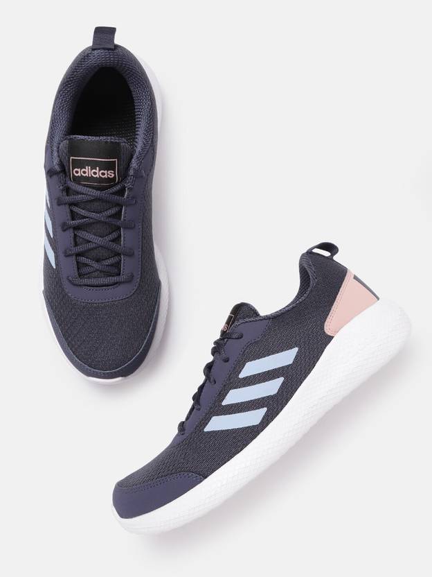 ADIDAS ADIDAS Women Navy Blue Woven Design Adistound Running Shoes ...