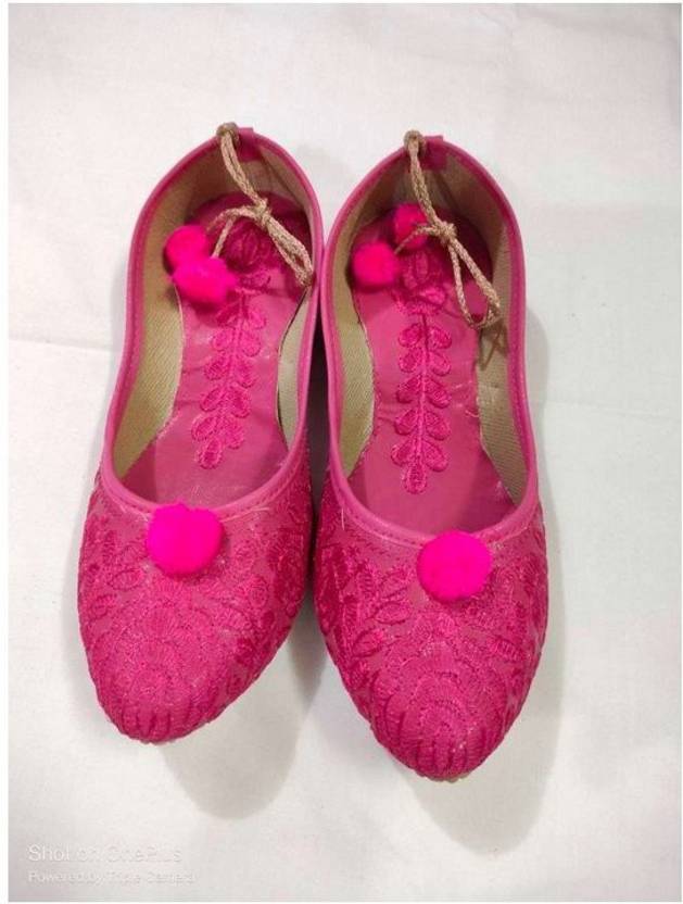 Kesar Designs Red women jutti Jutis For Women - Buy Kesar Designs Red ...