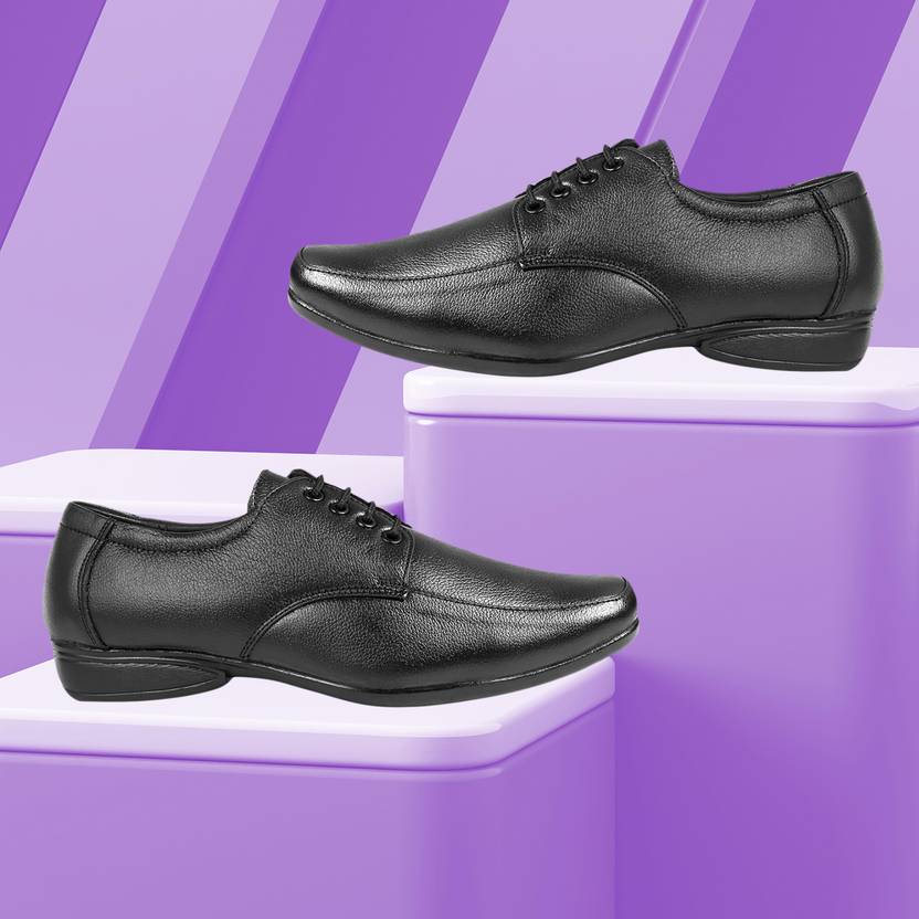 Limitra Formal Leather Lace Up Shoes For Men, Formal Office Wear ...