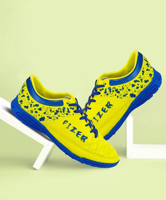 VECTOR X Fizer Football Shoes For Men - Buy Green, Blue Color VECTOR X ...