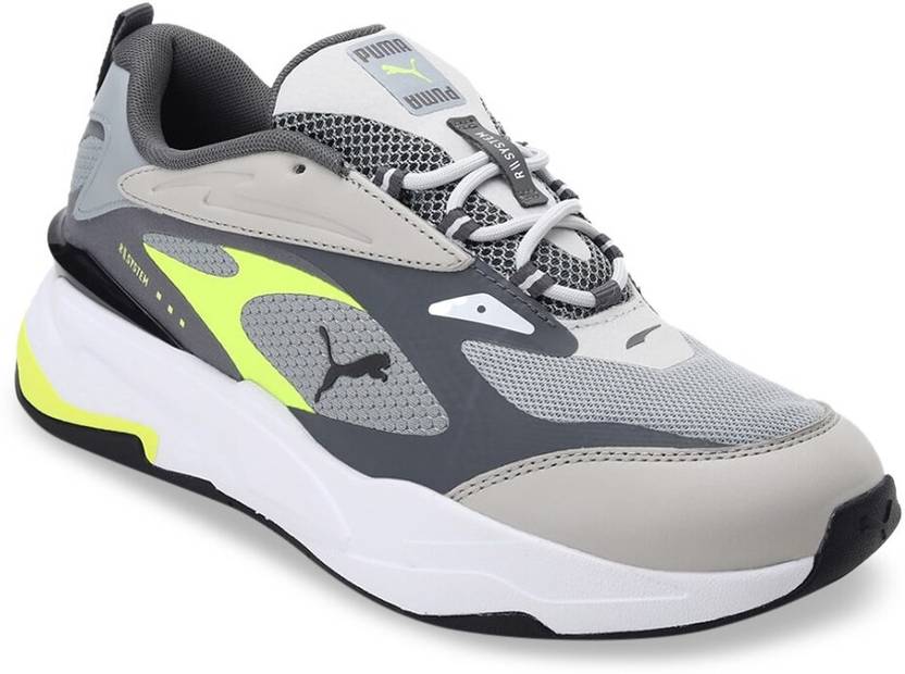 PUMA Puma Unisex Grey Colourblocked RS-Fast Neon Sneakers Running Shoes ... PUMA Puma Unisex Grey Colourblocked RS-Fast Neon Sneakers Running Shoes ...