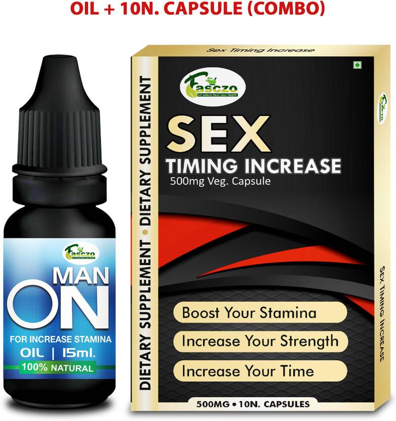 Fasczo Sex Timing Supplement Ling Capsule Sex Capsule Sex Power Oil For