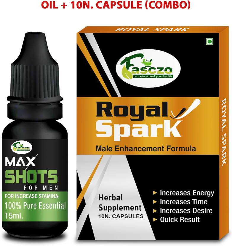 Fasczo Royal Spark Solution Ling Capsule Sex Capsule S E X Power Oil