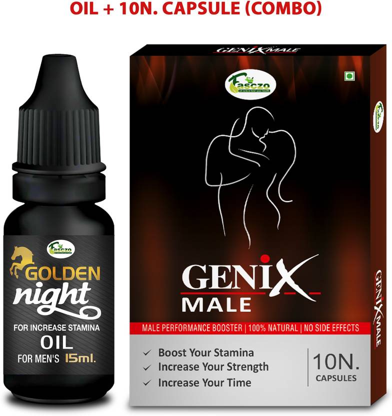 Fasczo Genix Male Solution Ling Capsule Sex Capsule Sex Power Oil Extra