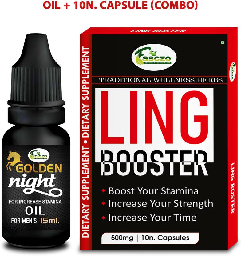 Fasczo Ling Booster Supplement Ling Capsule Sex Capsule S E X Power Oil