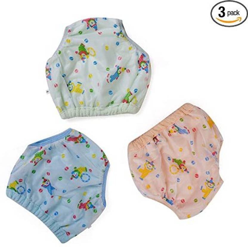Topgifties Kids PVC Diaper Joker Plastic Panty Baby Nappy Panty ...