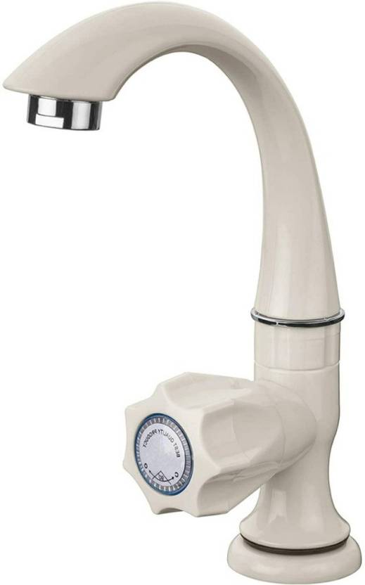 BATHONIX PVC Plastic Swan Neck Tap with Foam flow for Wash Basin - Set ...