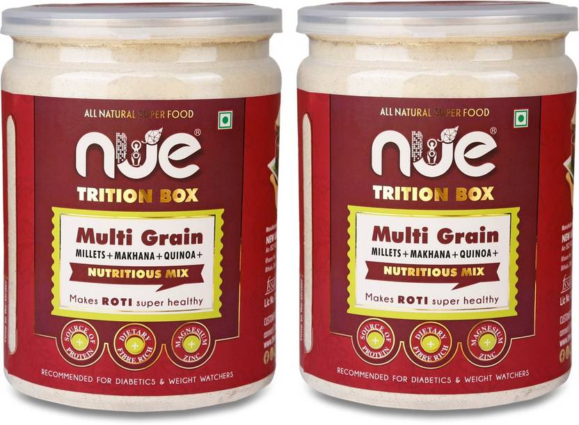 nue MuLTIGRAIN POWDER 400G EACH COMBO PACK Combo Price in India - Buy ...