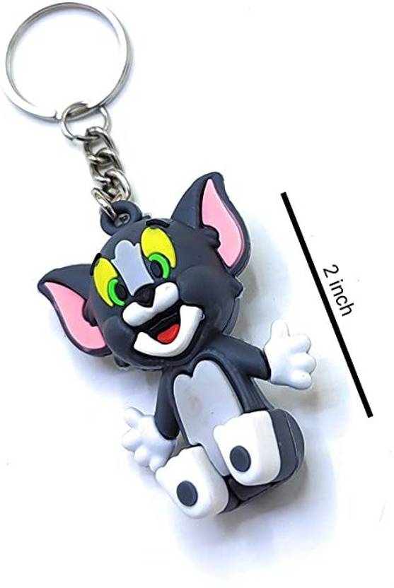 Anexa Tom 3D Key Chain Metal Key Ring Birthday Gift Men Woman Kids ...