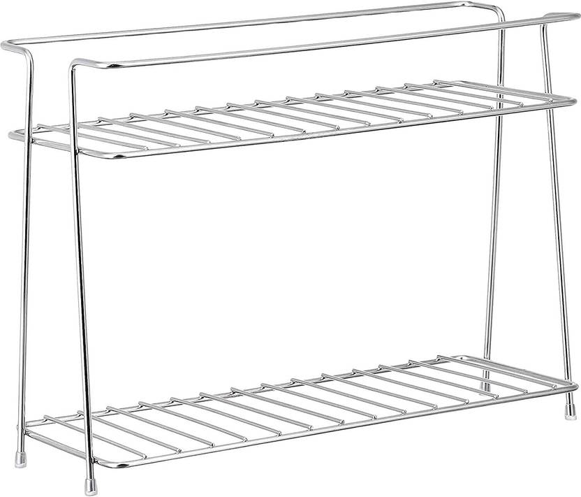 Stainless Steel Spice 2 Tier Trolley Organizer Multipurpose Kitchen stainless-steel-spice-2-tier-trolley-organizer-multipurpose-kitchen
