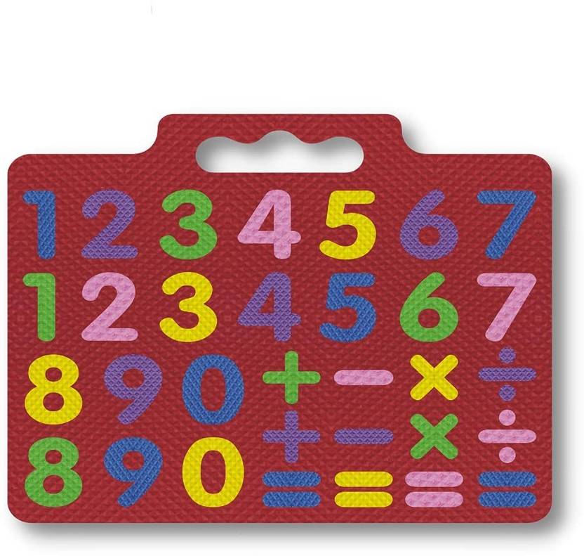 ATHARV Numeric Learning Board for Kids Learn & Play with Eva Foam ...