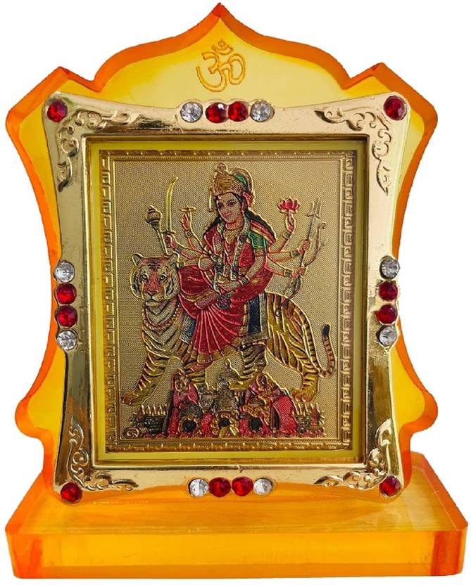 Goddess Mata Rani Murti Maa Durga Idol Religious Frame Price in India ...
