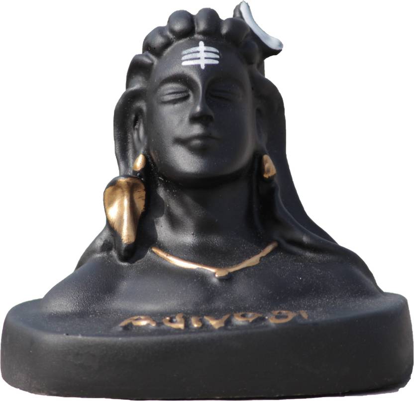 Tushhk Adorn Adiyogi Shiva Statue for Car Dash Board, Mahadev Murti ...