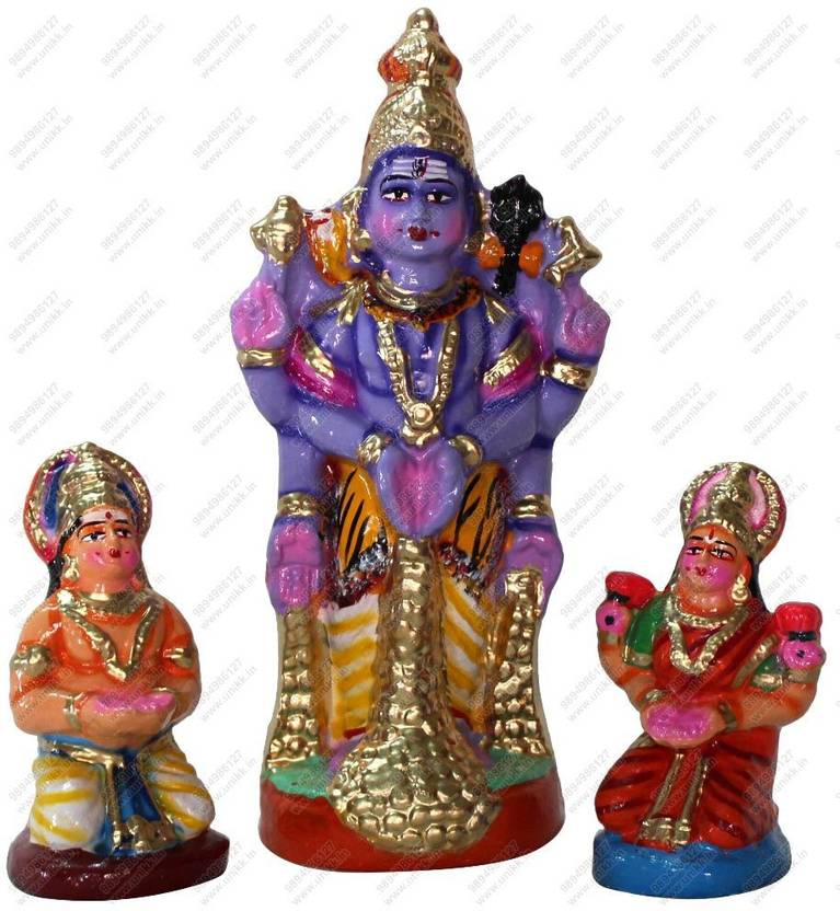 unikk Iswarya Kuberan Set Paper Mache Navarathri Golu Doll Decorative ...