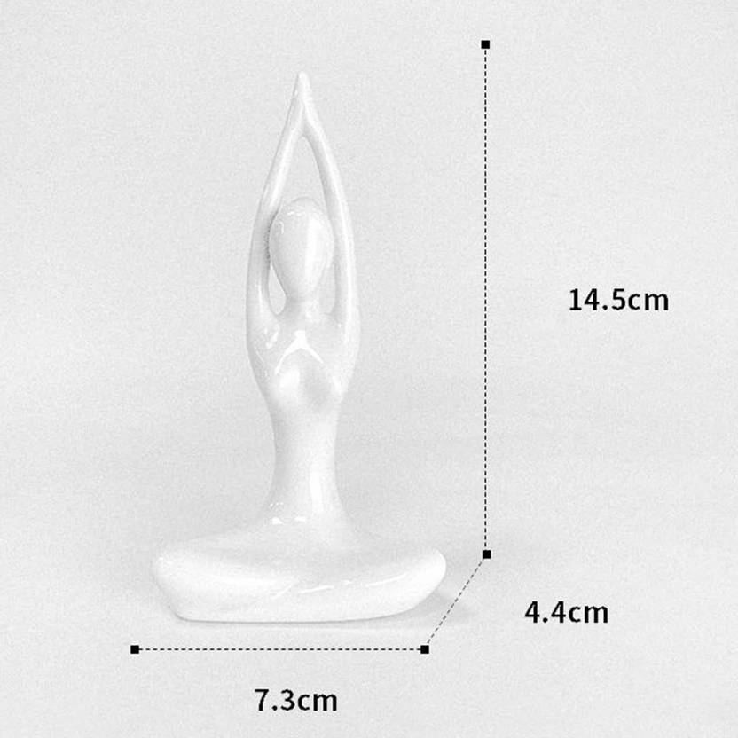BNF Modern Yoga Poses Figurine Lady Figure Wedding Gift Statue 7.3x4 ...