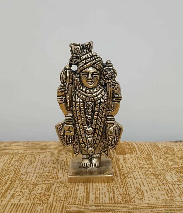 Statue Gallery Brass Shrinathji murti God Avatar of Shri Krishna ...