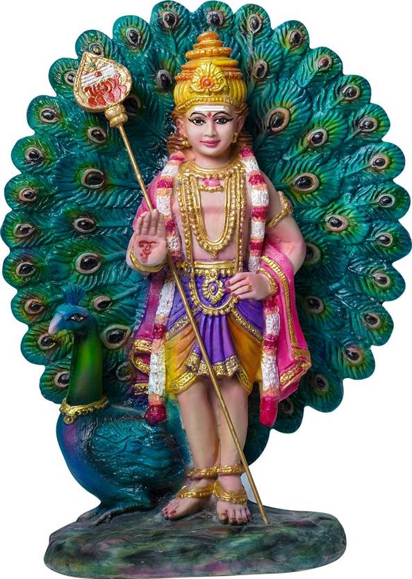Newven Palani Murugan statue Showpiece Hindu God Kumaraswamy Idol for ...
