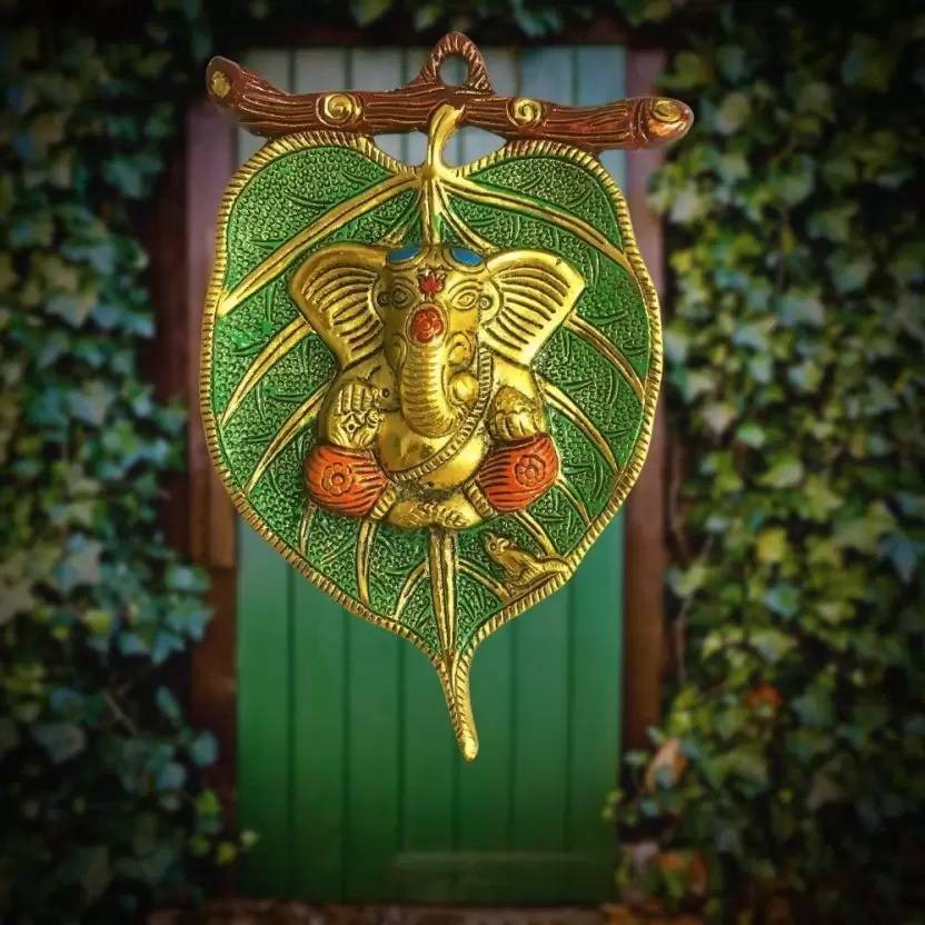 Vastu Art - Vastu Fengshui New Design Lord Ganesha on Leaf / Pipal ...