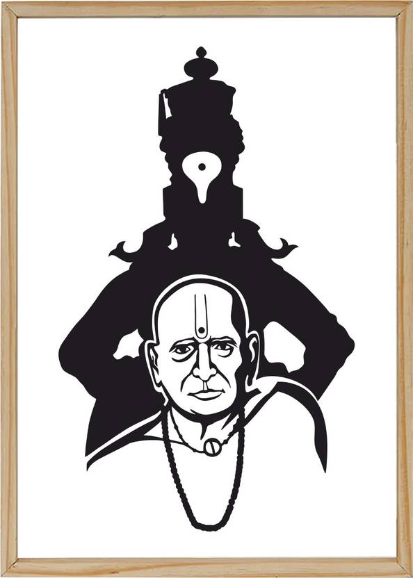 Utsav Collection Home Next Decor Presents Swami Samarth Acrylic Frame ...