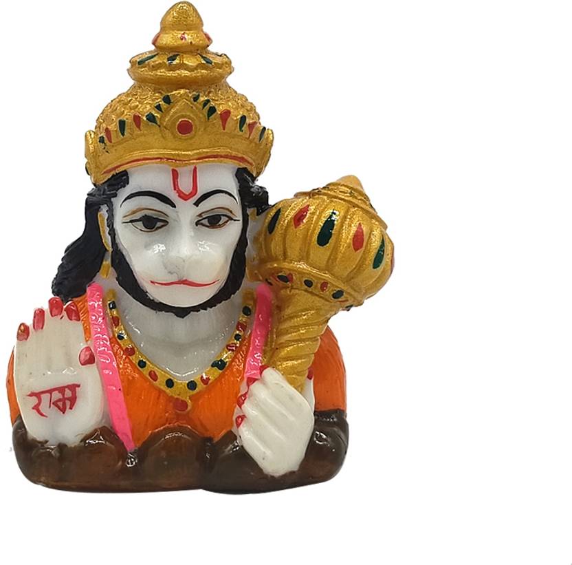 Ecommall Hanuman Ji Idol for Car Dashboard Home Decor Murti Gift Statue ...