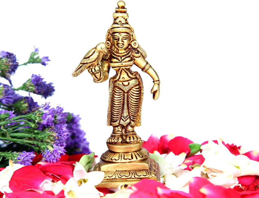 Aalayam Selveer Madurai Meenakshi Idol Small Meenatchi Amman Idol