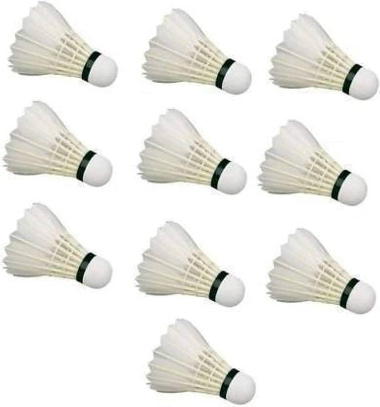 lilheaven Badminton Feather Shuttle Cocks Speed Wings 10PC In 1 Box for ...