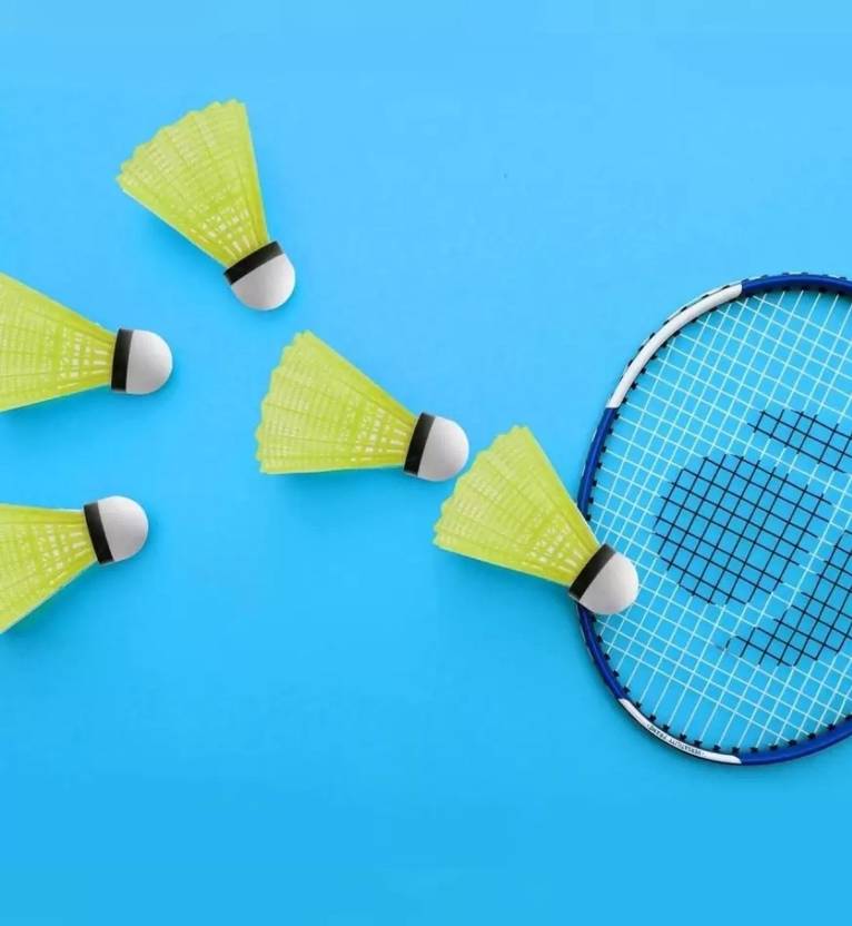 Emron Badminton Plastic Shuttle Cock Plastic Shuttle - Green, Yellow ...