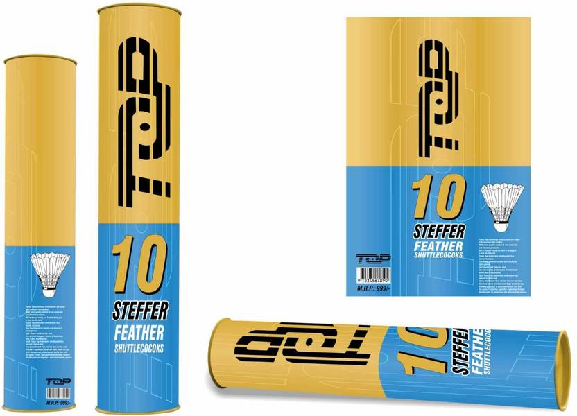 STEFFER Top Premium Series Feather Badminton Shuttlecocks Feather ...