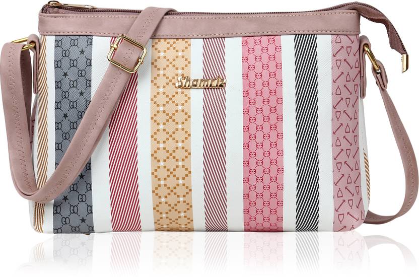 Pink Sling Bag Women & Girl Sling Bag |one side bag| Crossbody Bag|Side ...