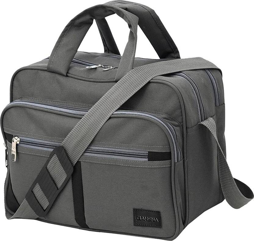 STORITE Grey Shoulder Bag Stylish Nylon Small Sling Cross Body Travel ...