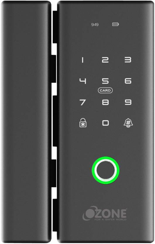 OZONE Glass Door Lock For Glass to Glass Smart Door Lock Price in India - Buy OZONE Glass Door ...