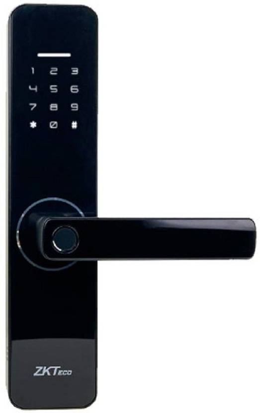 ZKTeco ML100 fingerprint, passcode, key, IC card & Smartphone Smart Door Lock Price in India ...