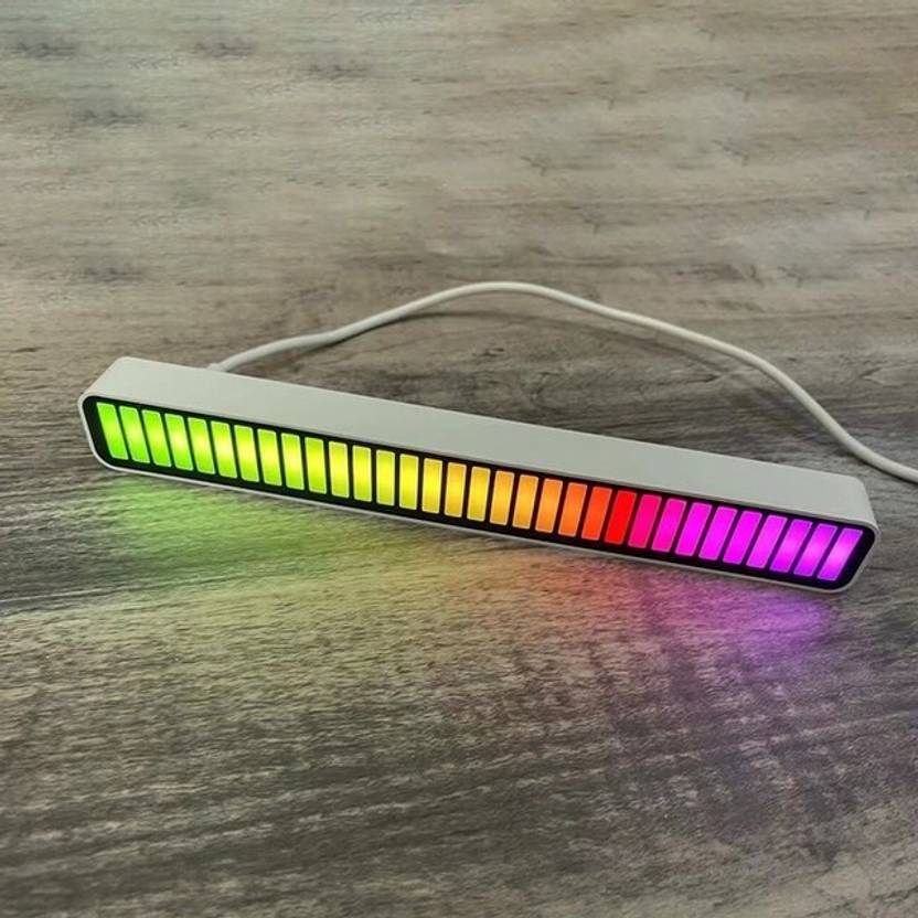 play run ™Led RGB Light Bar, 32 Bit RGB Music Level Indicator Light USB ...