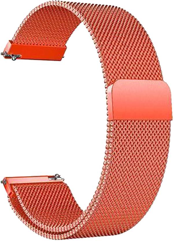 ACM Watch Strap Magnetic for Garmin Venu Sq2 Smartwatch Belt Orange ...