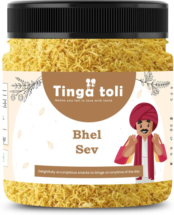 TINGA TOLI Nylon Sev|Barik Sev |Bhel Puri Sev|Gujarati Special Nylon ...