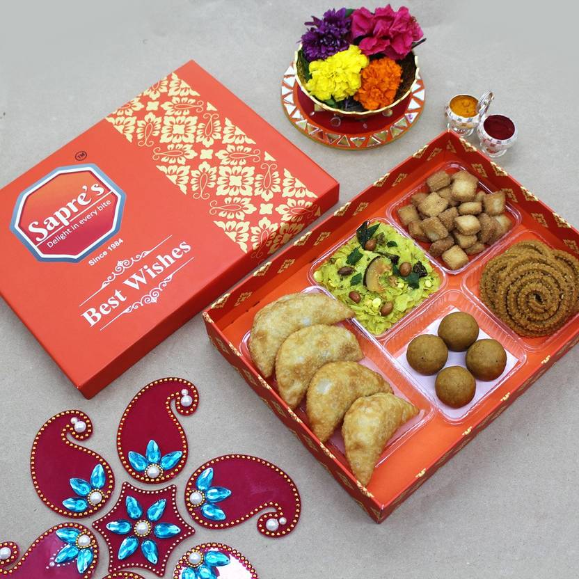 sapre's Diwali Faral Box (500 gms) Price in India - Buy sapre's Diwali ...
