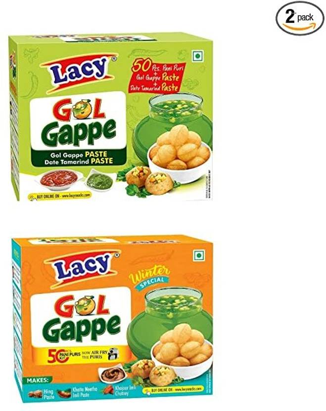 Lacy Gol Gappe & Hing Pani Gol Gappe Price in India - Buy Lacy Gol ...