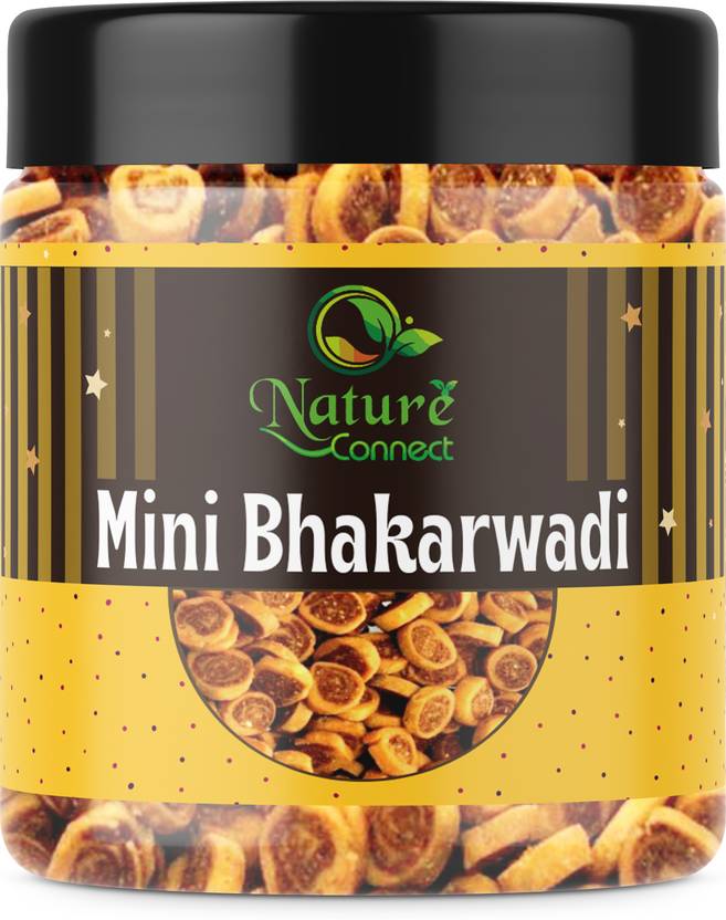 NATURE CONNECT Mini Bhakarwadi | Gujarati Style Mini Bhakarwadi Crunchy ...